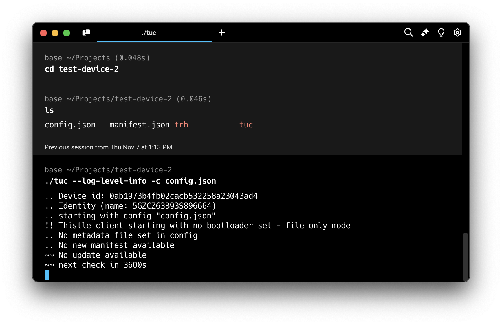 Product — Thistle Technologies
